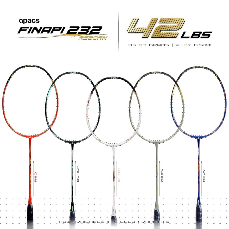 6 Best Apacs Badminton Rackets You Should Consider in 2025
